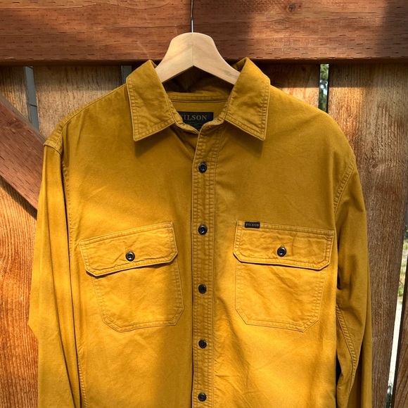 Filson | Shirts | Filson Mustard Camp Button Down | Poshmark